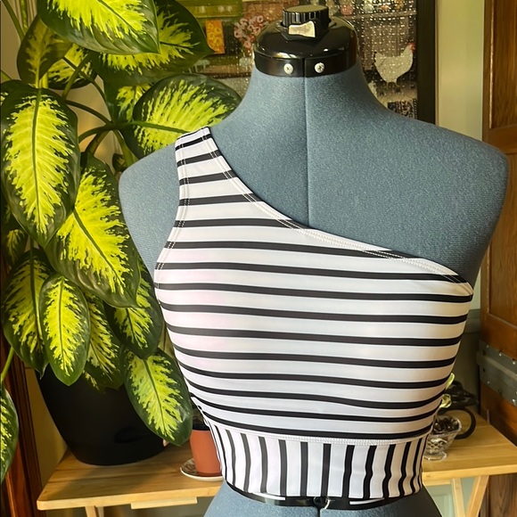 Livy&Kate Clothing | Swim | Livykate Black And White Striped ...